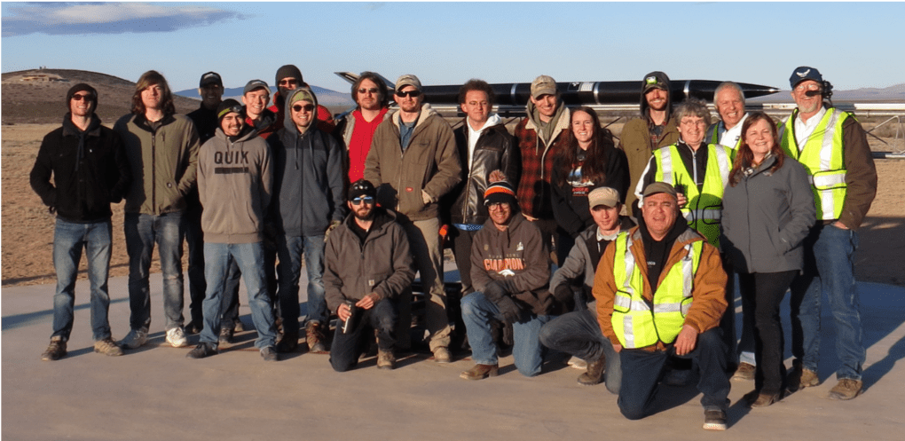 New Mexico Tech Students Launch Experimental Rocket - Spaceport America