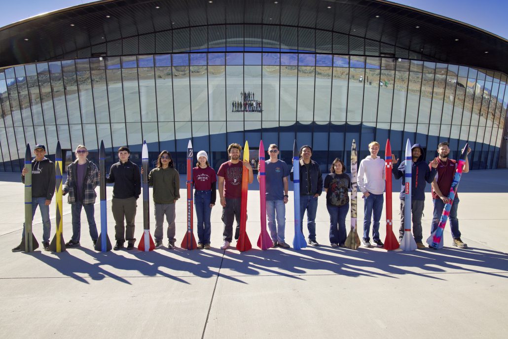 NMSU Atomic Aggies & Civil Air Patrol Launch Rockets at Spaceport America